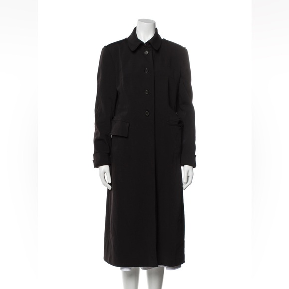 Prada | Jackets & Coats | Prada Vintage 200s Collar Long Trench Coat ...